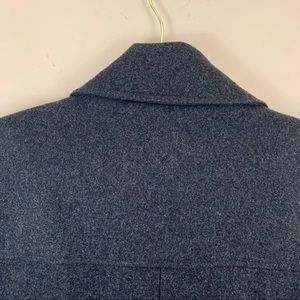 Black Rivet | Jackets & Coats | Black Rivet Mens Pea Coat Wool Blend ...